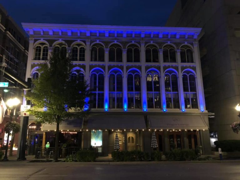 LexLights! Illuminates McAdams and Morford Building - Downtown ...